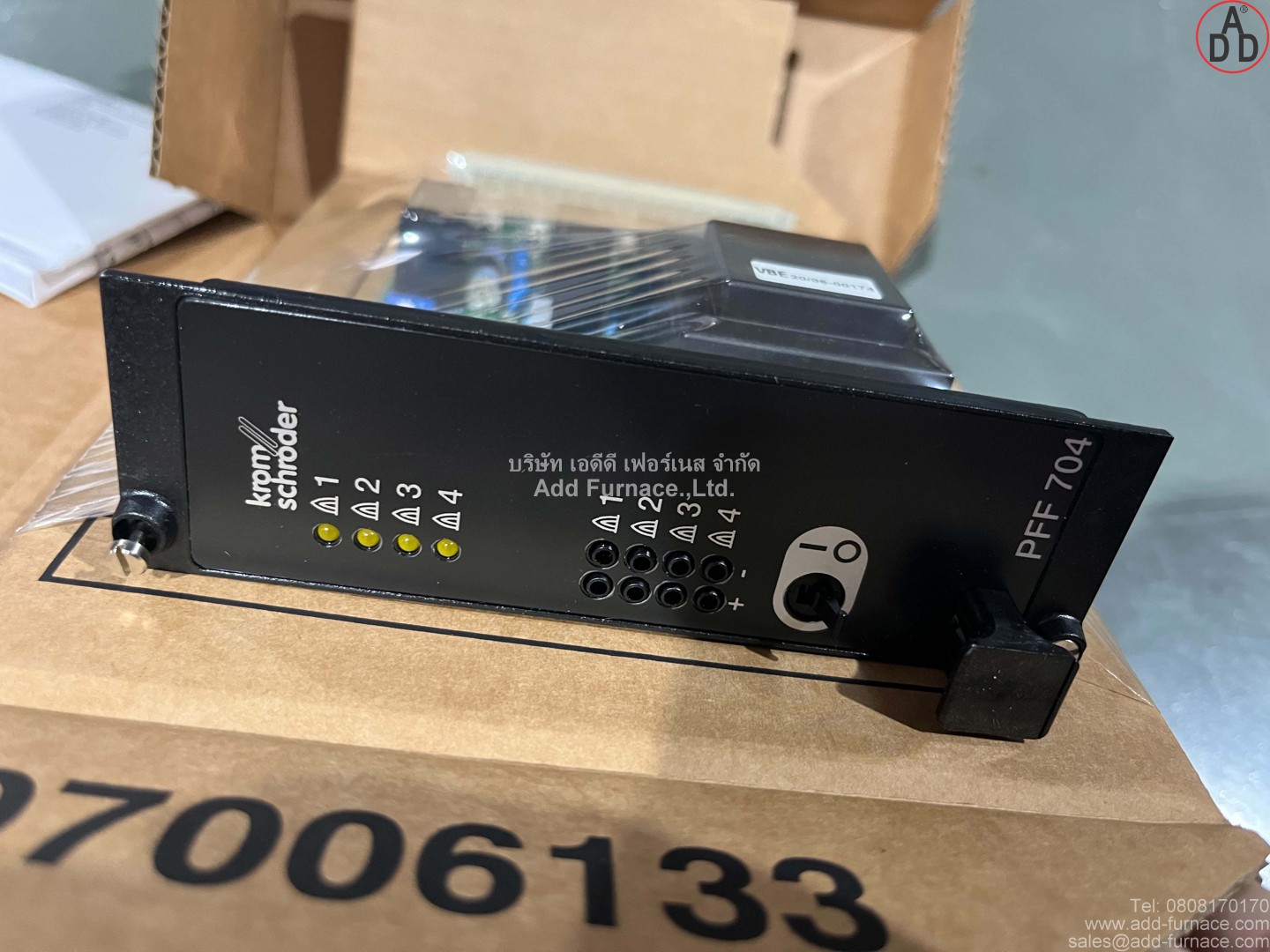 PFF 704T/N | Flame Detector - บริษัท เอดีดี เฟอร์เนส จำกัด