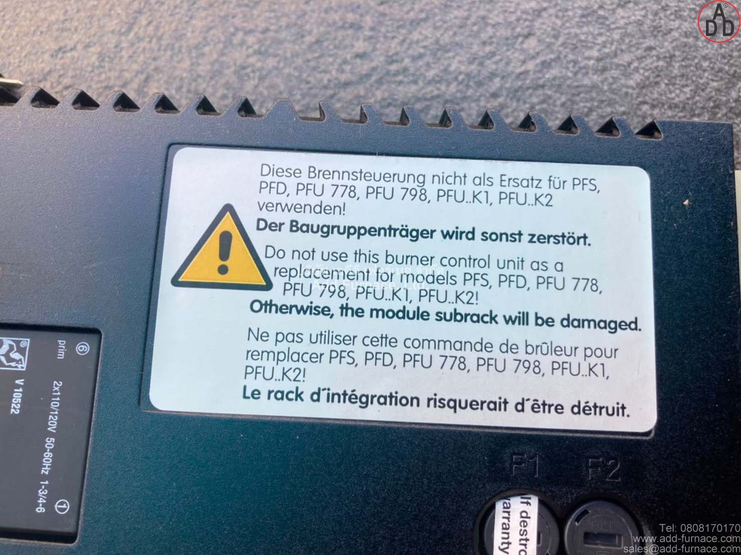 PFU760LT - บริษัท เอดีดี เฟอร์เนส จำกัด