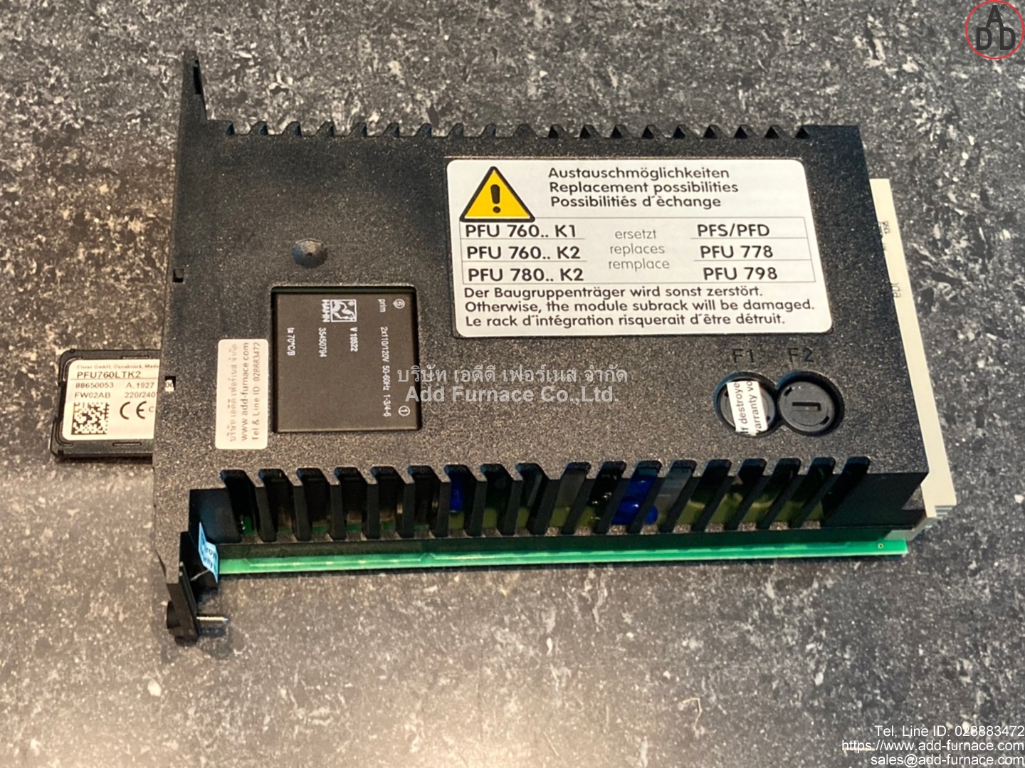 PFU760LTK2 - บริษัท เอดีดี เฟอร์เนส จำกัด