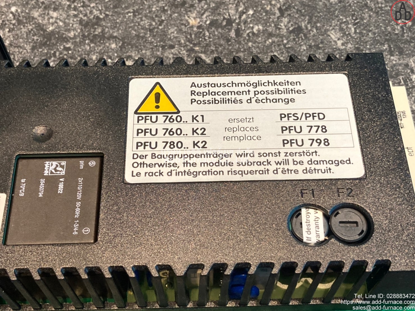 PFU760LTK2 - บริษัท เอดีดี เฟอร์เนส จำกัด