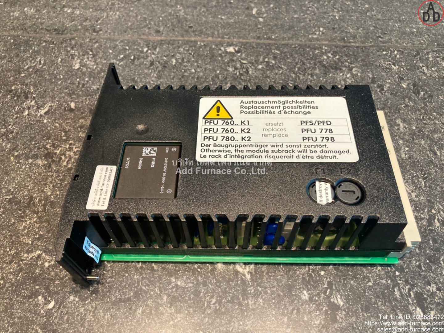 PFU760LTK2 - บริษัท เอดีดี เฟอร์เนส จำกัด