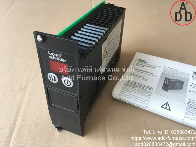 kromschroder PFU760T | 88650754 A. 1210 - บริษัท เอดีดี เฟอร์เนส จำกัด