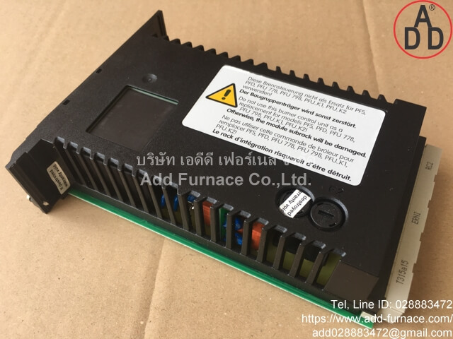 kromschroder PFU760T | 88650754 A. 1210 - บริษัท เอดีดี เฟอร์เนส จำกัด