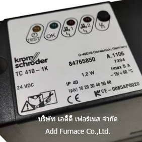 TC 410-1K | Kromschroder Tightness Control - บริษัท เอดีดี เฟอร์เนส จำกัด