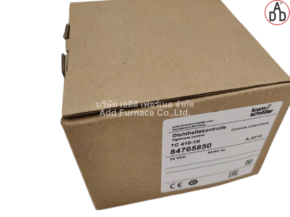 TC 410-1K | Kromschroder Tightness Control - บริษัท เอดีดี เฟอร์เนส จำกัด