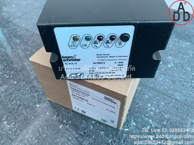 TC 410-1T | Kromschroder Tightness Control - บริษัท เอดีดี เฟอร์เนส จำกัด