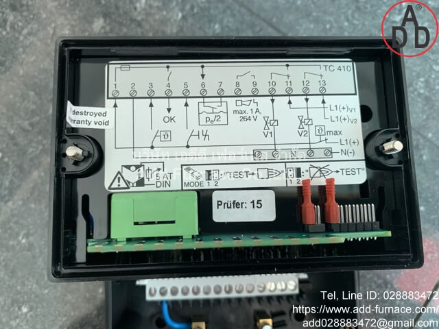 TC 410-1T | Kromschroder Tightness Control - บริษัท เอดีดี เฟอร์เนส จำกัด