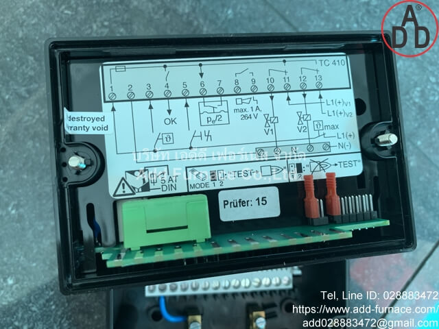TC 410-1T | Kromschroder Tightness Control - บริษัท เอดีดี เฟอร์เนส จำกัด