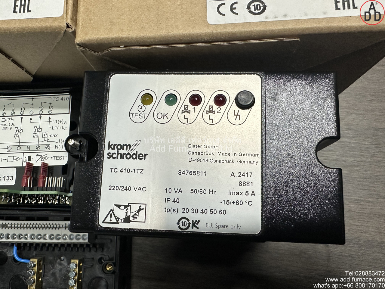 TC 410-1TZ - บริษัท เอดีดี เฟอร์เนส จำกัด