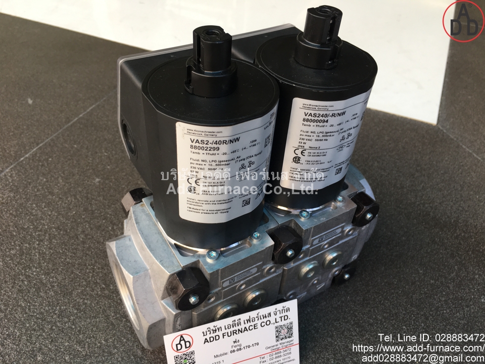 VAS240/-R/NW,88000094,VAS2-/40R/NW,88002299 - บริษัท เอดีดี เฟอร์เนส จำกัด
