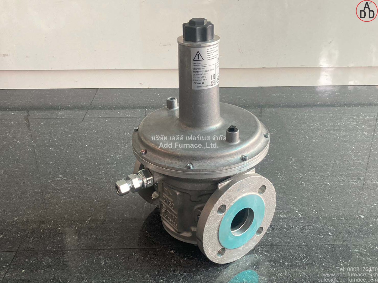 VGBF 50F40-3 Spring Range 10-30mbar - บริษัท เอดีดี เฟอร์เนส จำกัด