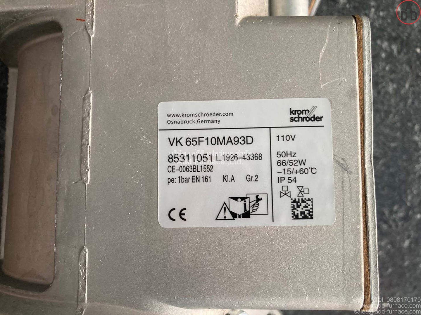 VK 65F10MA93D - บริษัท เอดีดี เฟอร์เนส จำกัด