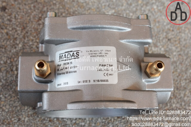 Madas FM DN25,Gas Filter - Add Furnace Co.,Ltd.
