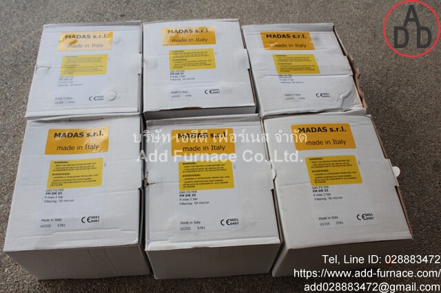 Madas FM DN32, Gas Filter - Add Furnace Co.,Ltd.