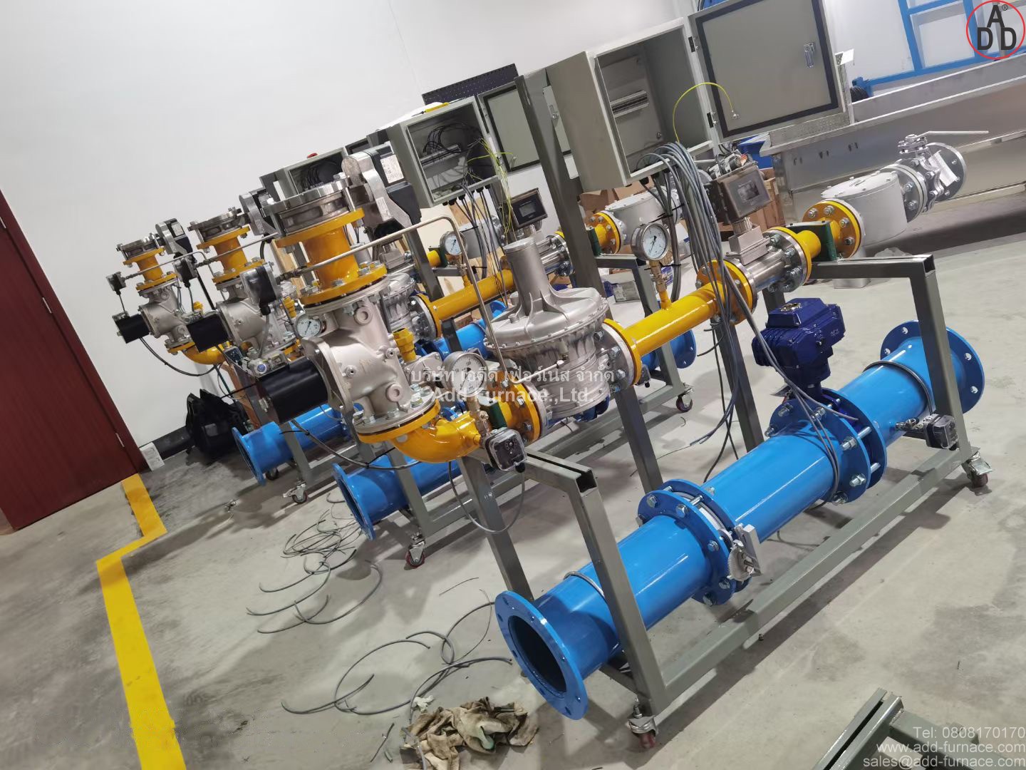 Gas Burner Autocontrol System ADD FURNACE CO.,LTD Project (10) - บริษัท ...