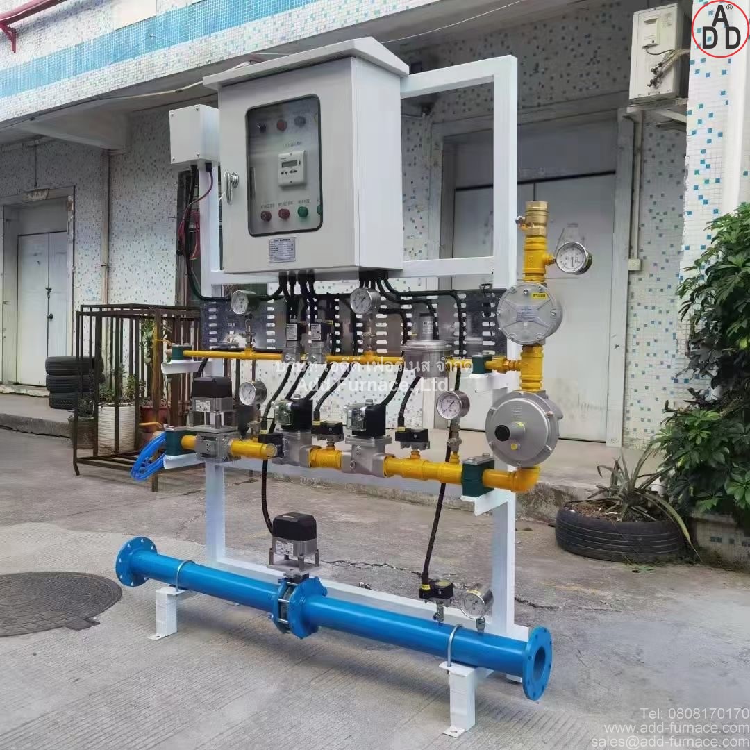 Gas Burner Autocontrol System ADD FURNACE CO.,LTD Project - บริษัท เอดี ...