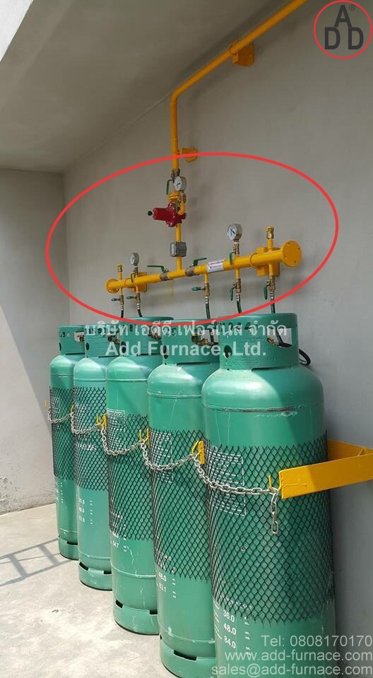 High Pressure Gas Station 5tank - บริษัท เอดีดี เฟอร์เนส จำกัด