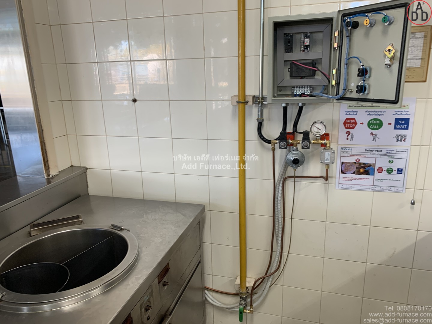 KB-5,7,8,10,15 Cast iron burner with Yamataha kitchen pilot burner ...