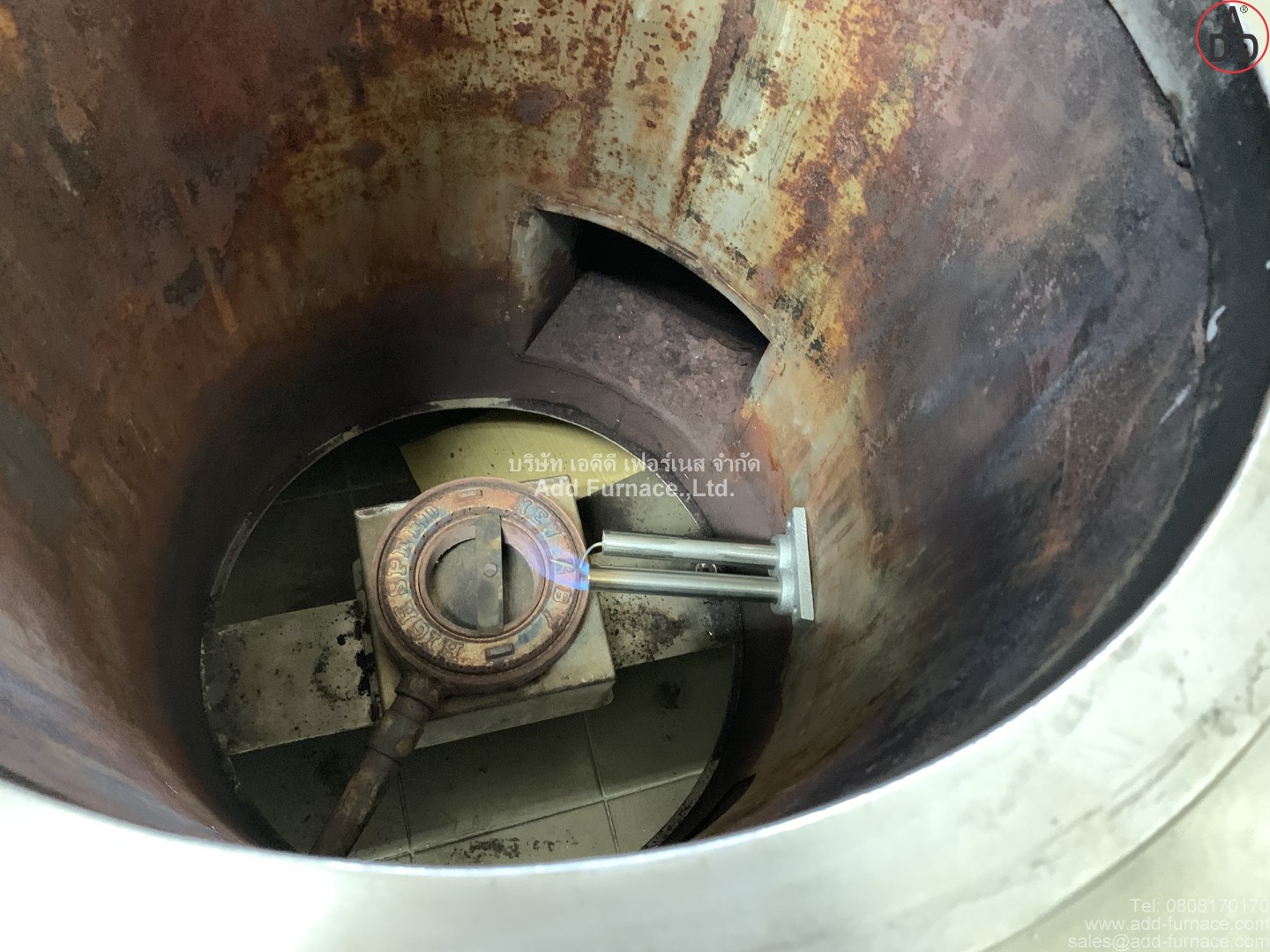 KB-5,7,8,10,15 Cast iron burner with Yamataha kitchen pilot burner ...