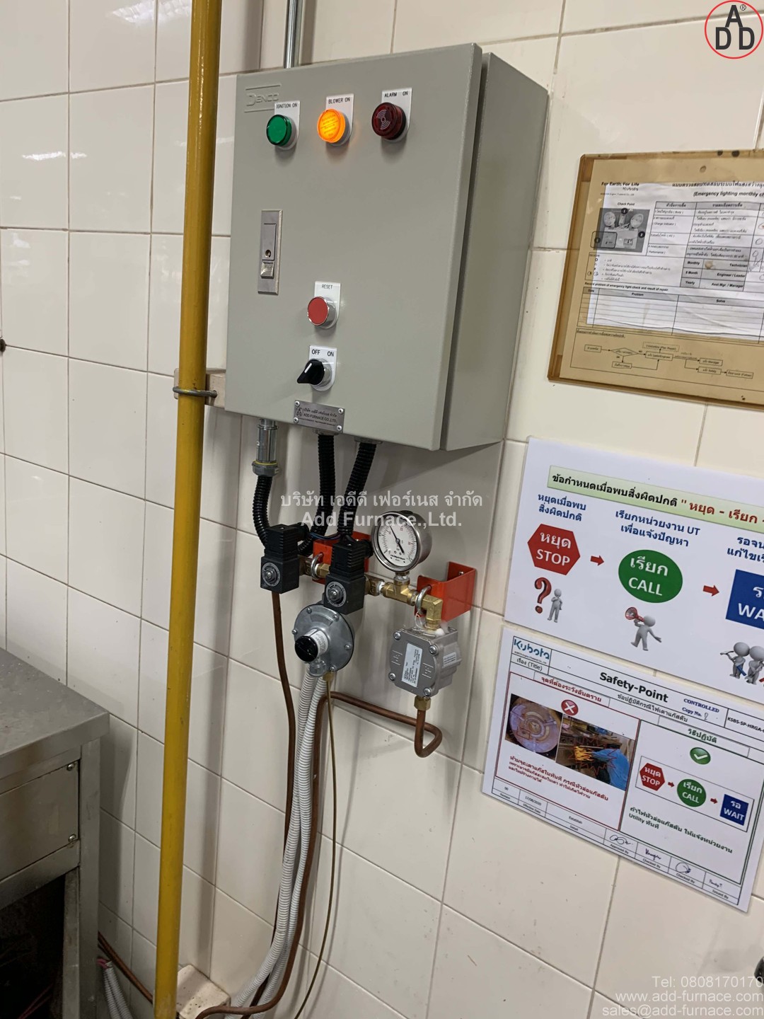 KB-5,7,8,10,15 Cast iron burner with Yamataha kitchen pilot burner ...