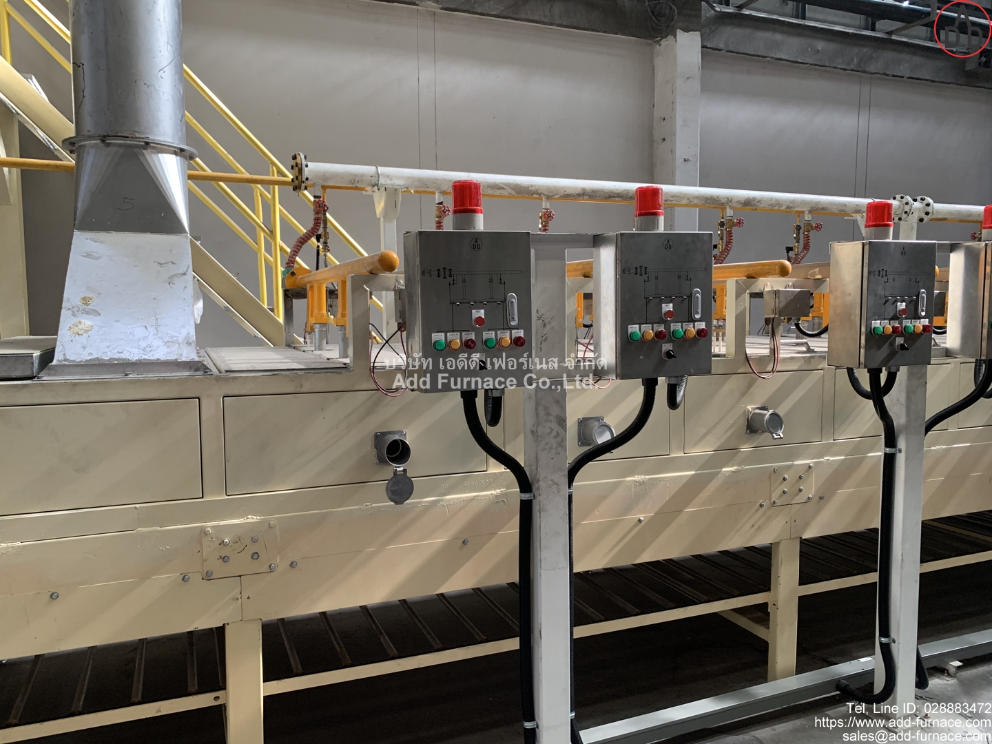 Roller factory tiles water paint drying furnace use infrared gas burner ...