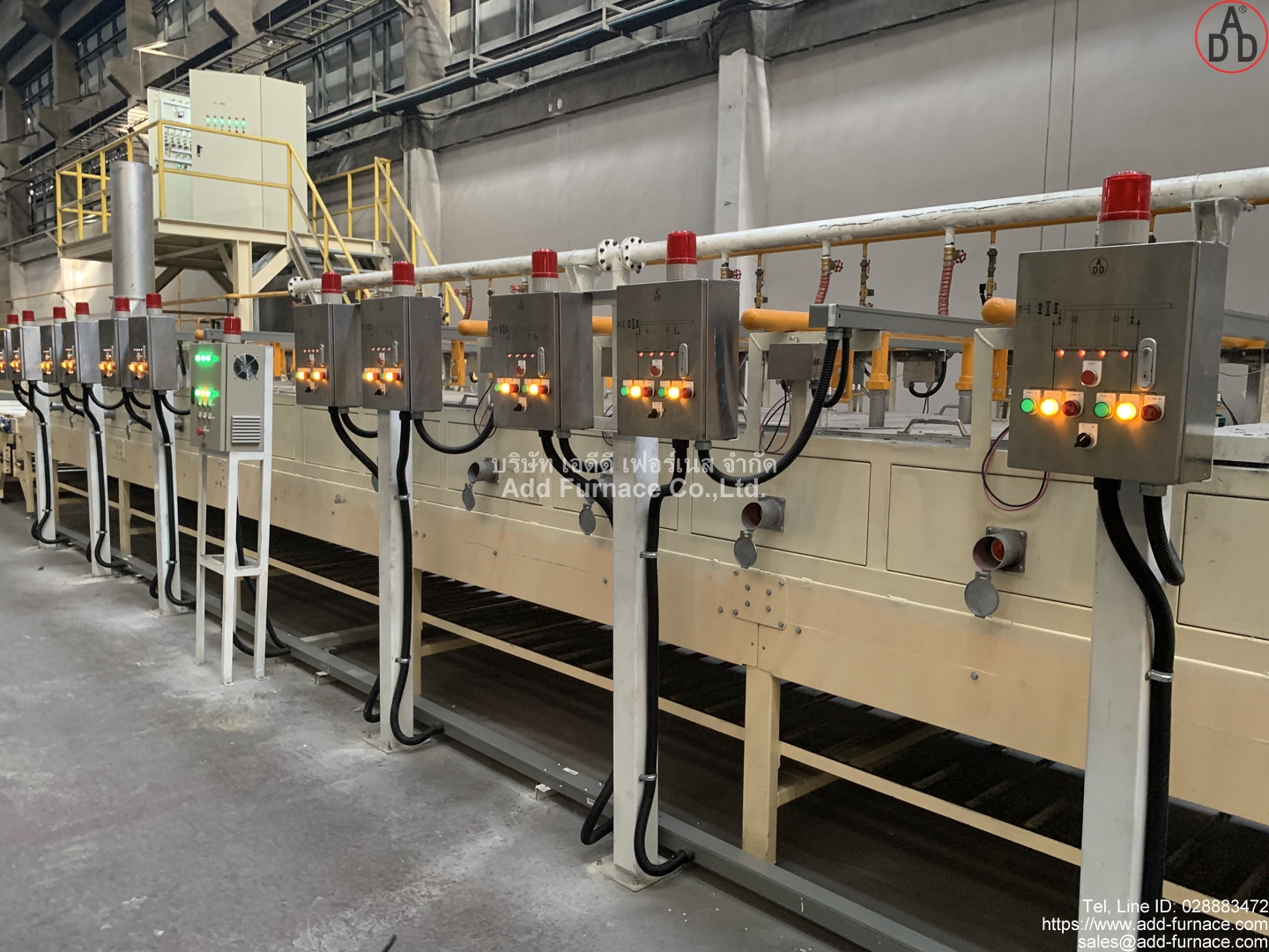 Roller factory tiles water paint drying furnace use infrared gas burner ...