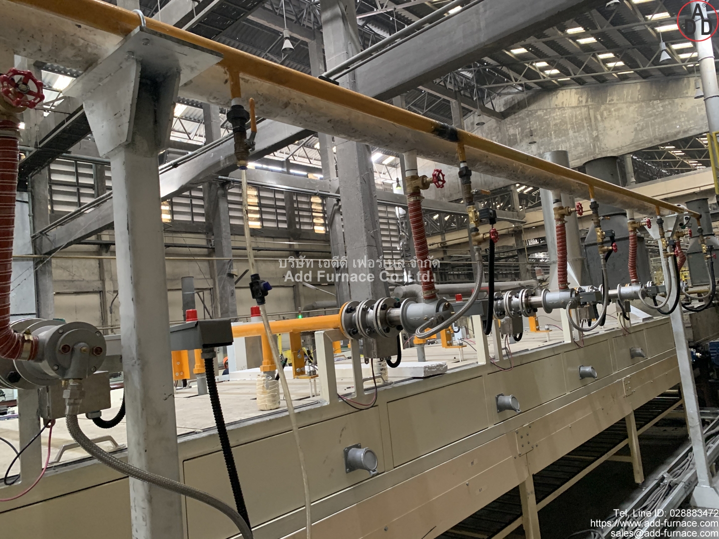 Roller factory tiles water paint drying furnace use infrared gas burner ...