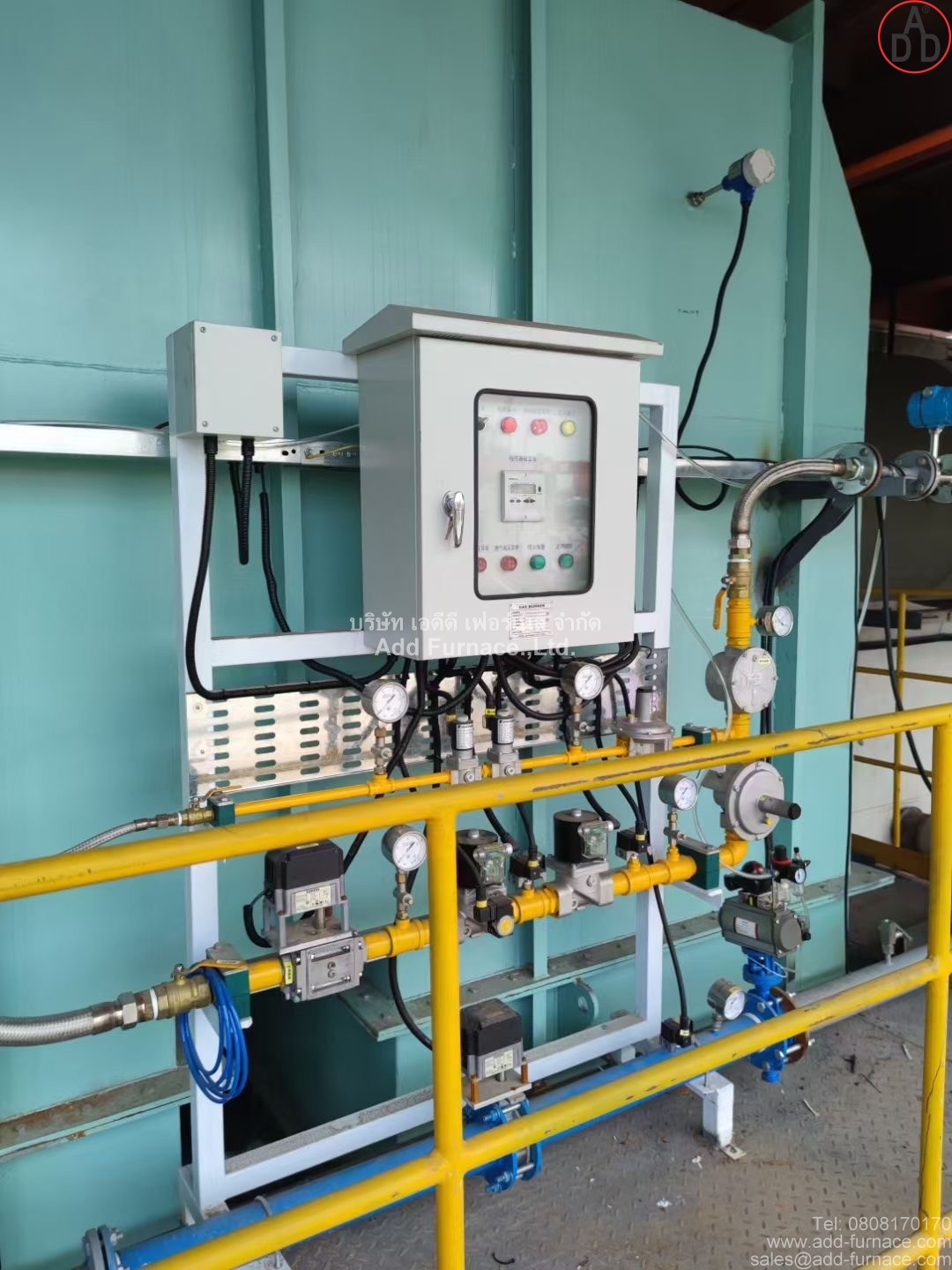 Yamataha TJ150 Project Gas Control System - บริษัท เอดีดี เฟอร์เนส จำกัด