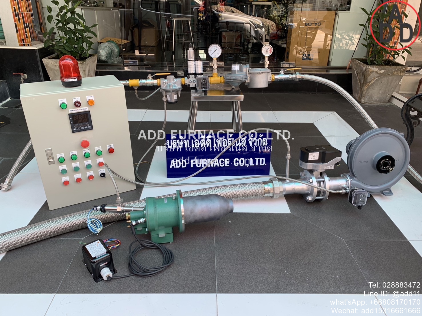 Yamataha TJ series Burner for Heating and Holding Aluminum Crucible ...