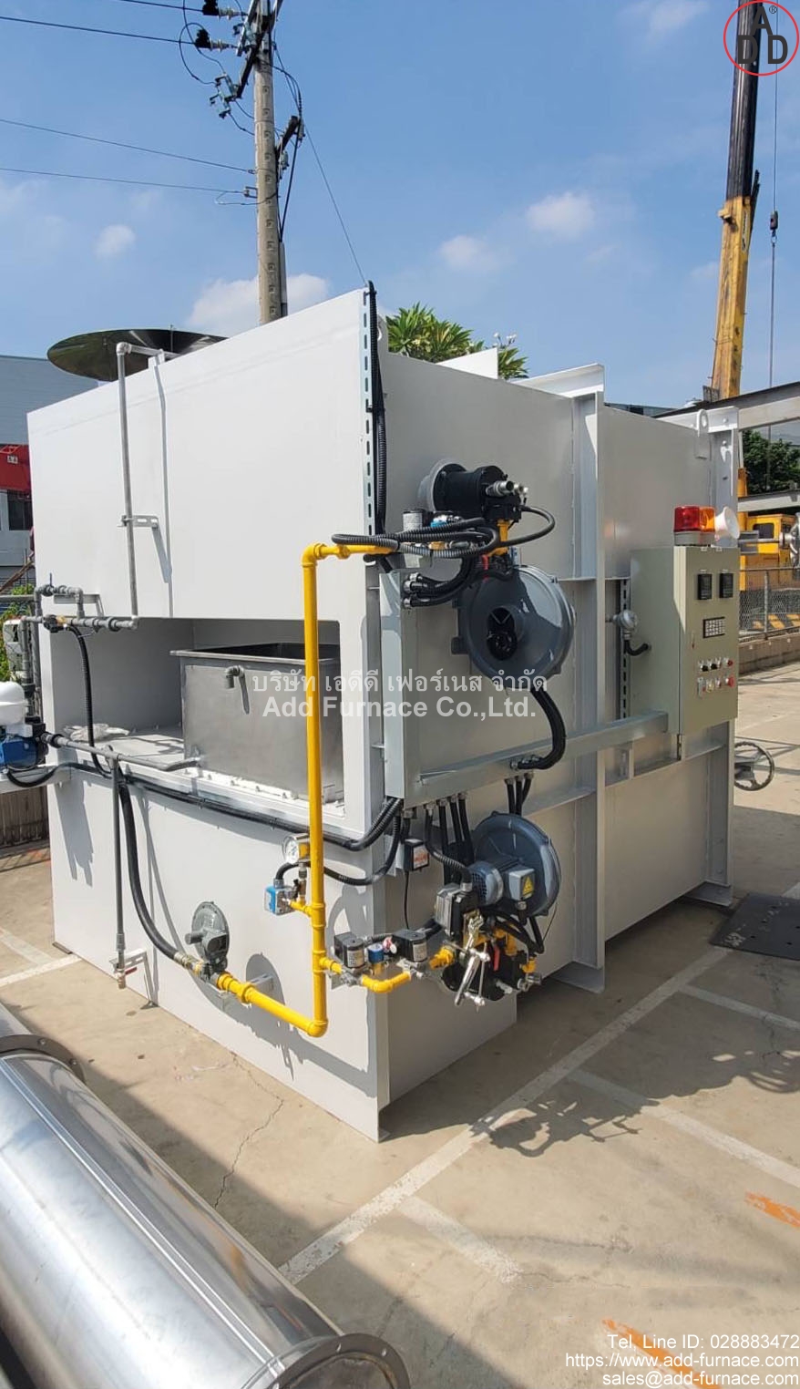 Paint Carbonization Furnace - บริษัท เอดีดี เฟอร์เนส จำกัด