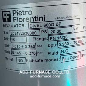 Pietro Fiorentini DIVAL 600G BP - บริษัท เอดีดี เฟอร์เนส จำกัด
