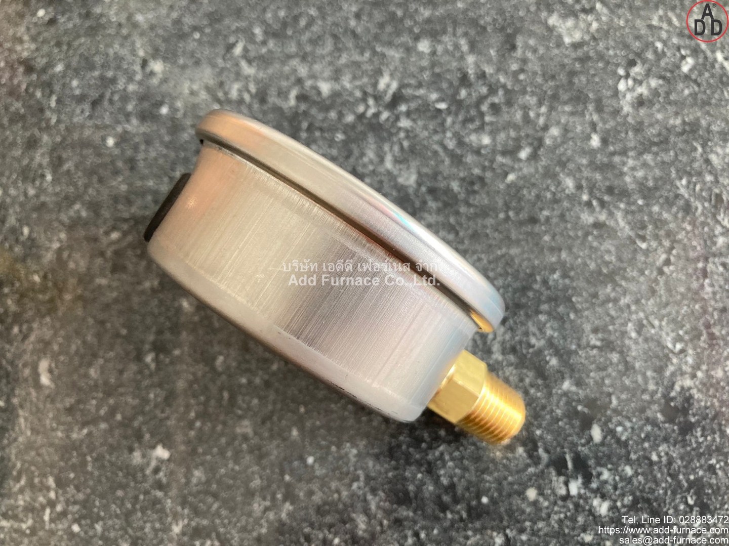 0~6Bar(0~80Psi) Nuova Fima Gauge - บริษัท เอดีดี เฟอร์เนส จำกัด