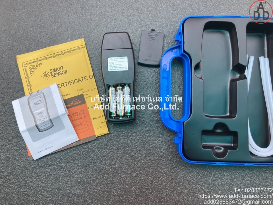 Differential Pressure AS510,SMART SENSOR - บริษัท เอดีดี เฟอร์เนส จำกัด