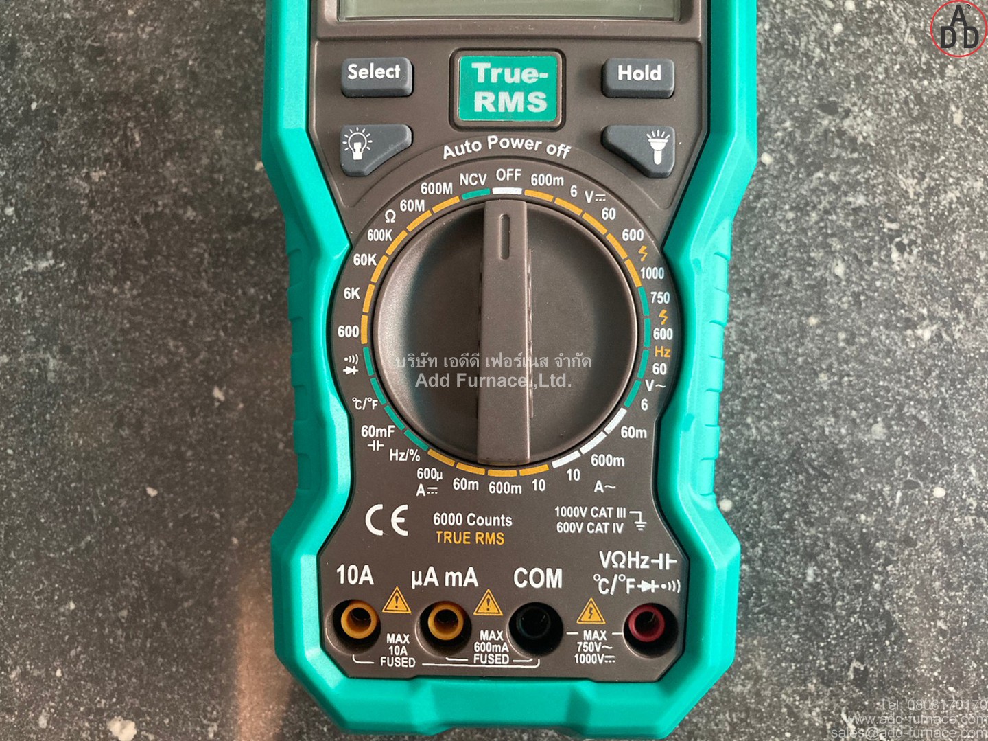 Digital Multimeter - บริษัท เอดีดี เฟอร์เนส จำกัด