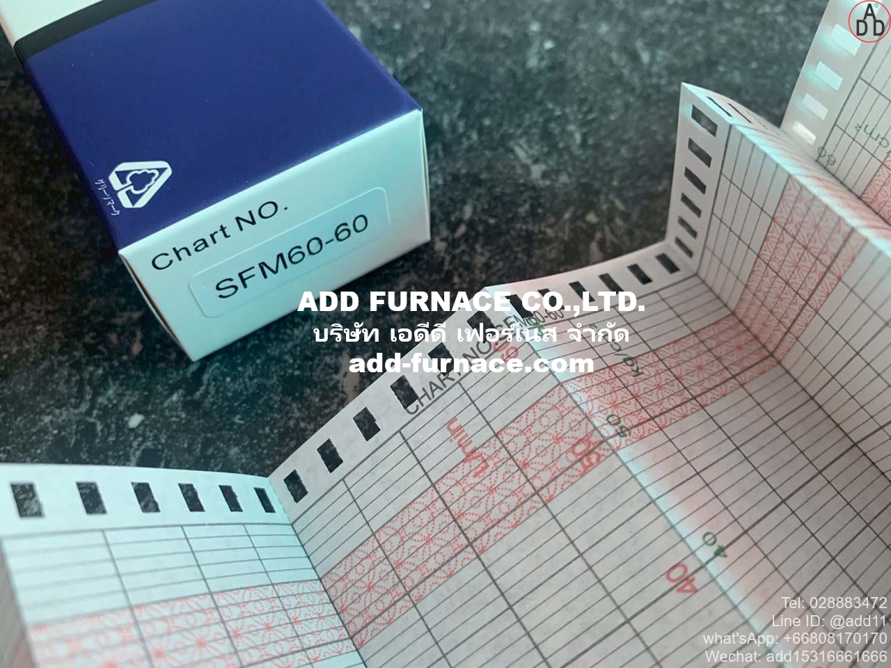Chart NO SFM60-60, LTK Recording Chart - บริษัท เอดีดี เฟอร์เนส จำกัด