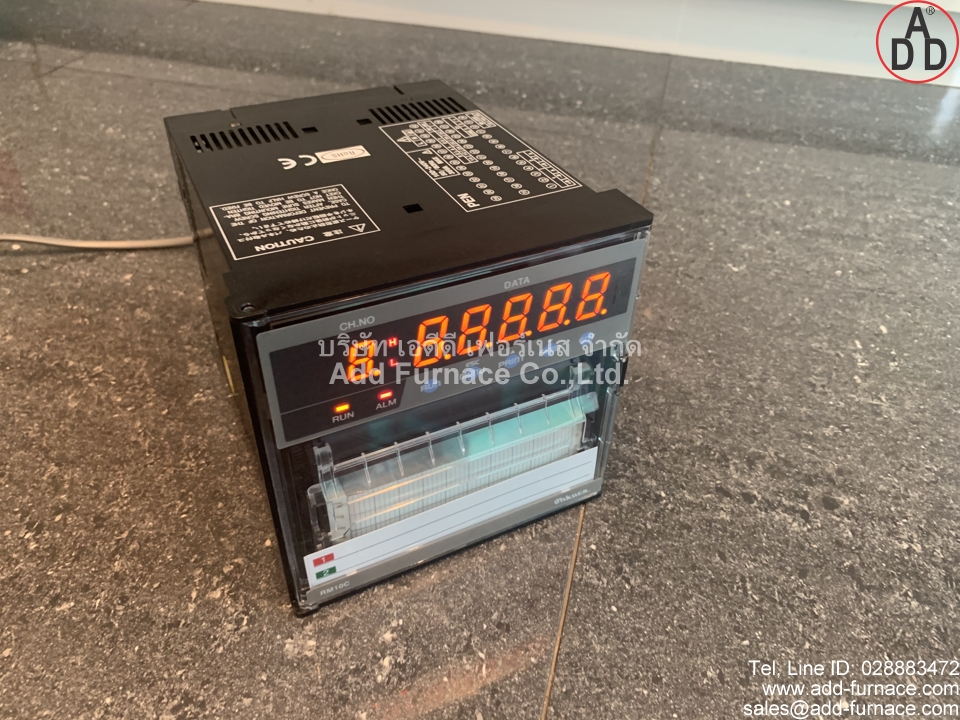 Ohkura RM1002C0000 | 2 pen Recorder - บริษัท เอดีดี เฟอร์เนส จำกัด
