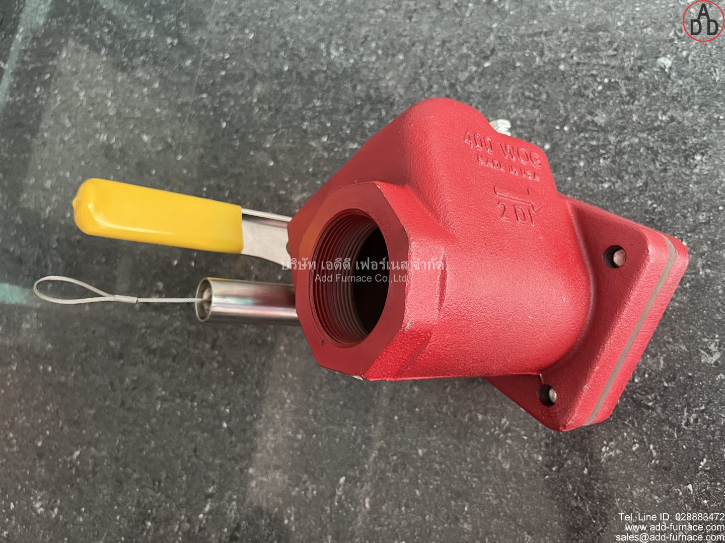 Emergency Shut-Off Valve Rego A6016 - บริษัท เอดีดี เฟอร์เนส จำกัด,Add ...