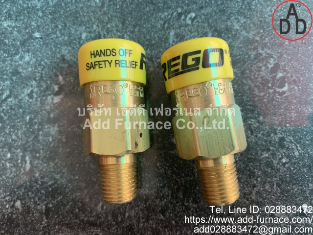 Rego 3127G Hands Off Safety Relief - Add Furnace Co.,Ltd.