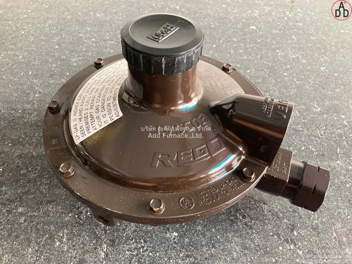 Rego Regulator LV5503B8 - บริษัท เอดีดี เฟอร์เนส จำกัด