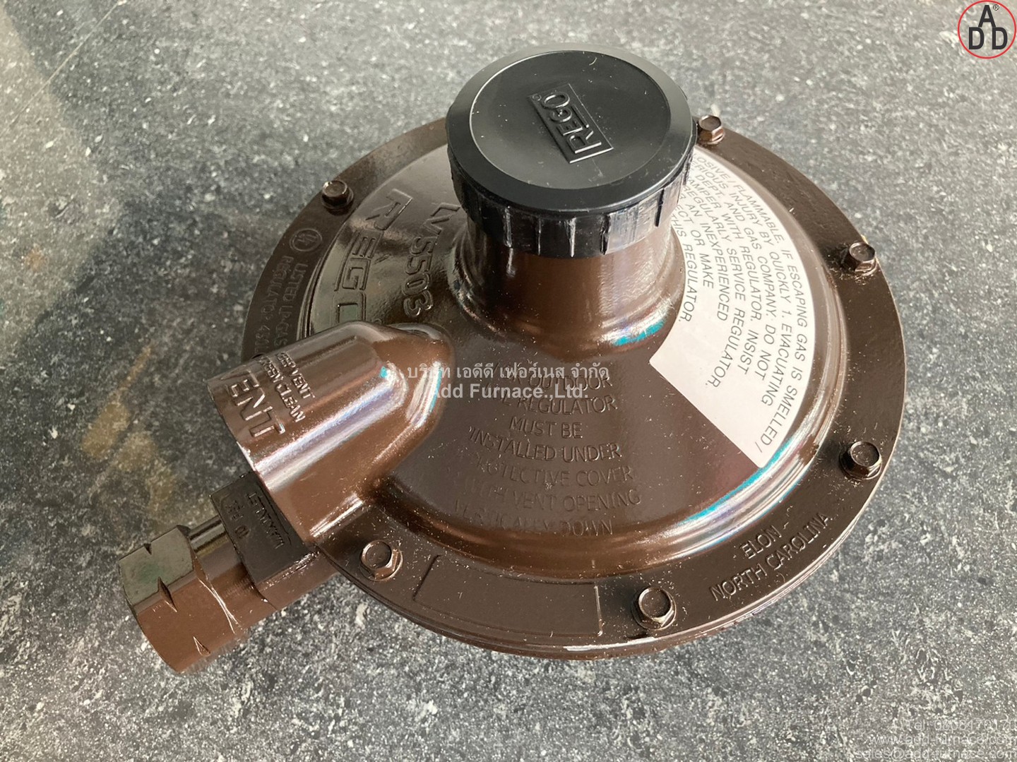 Rego Regulator LV5503B8 - บริษัท เอดีดี เฟอร์เนส จำกัด