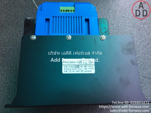PAC30A-YN-60A | S.C.R Power Regulator - บริษัท เอดีดี เฟอร์เนส จำกัด