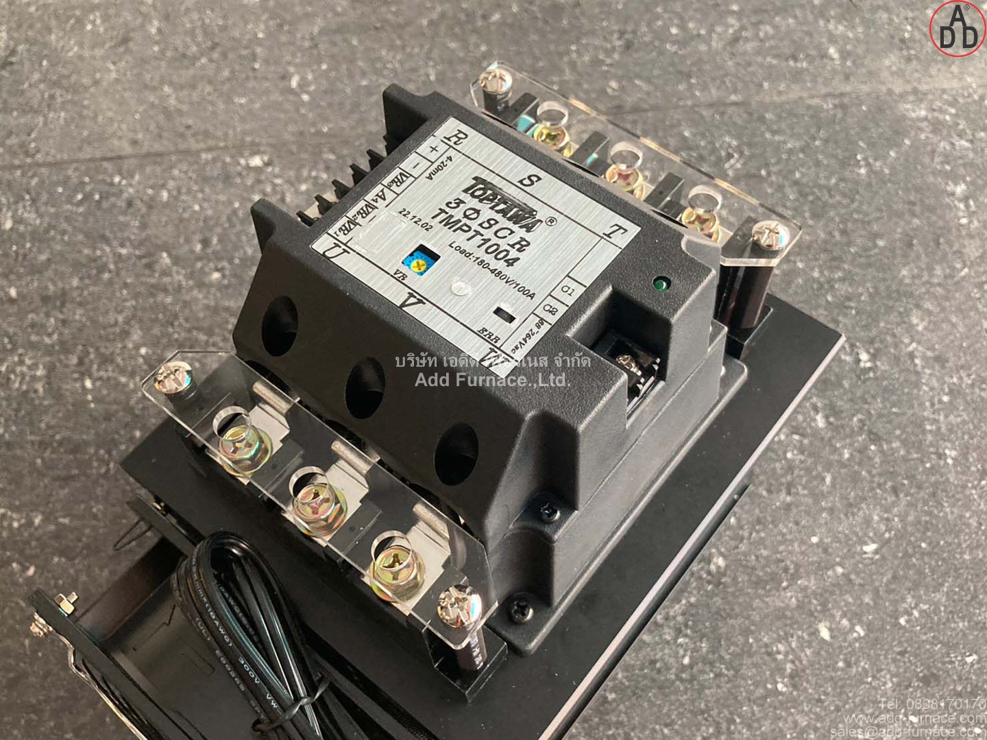 SCR TMPT1004 100A 380/440V Power Regulator - บริษัท เอดีดี เฟอร์เนส จำกัด