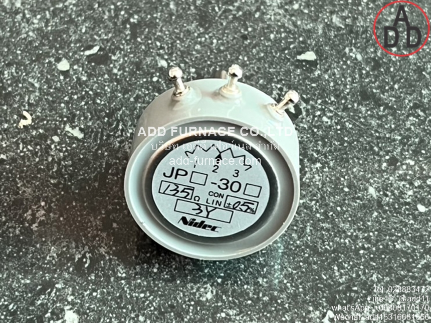 JP-30 135Ω,Control motor Potentiometer - บริษัท เอดีดี เฟอร์เนส จำกัด