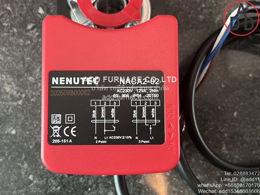 NENUTEC NACA2-02 - บริษัท เอดีดี เฟอร์เนส จำกัด