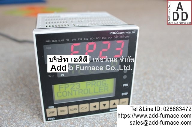 FP23 SHIMADEN, PROG CONTROLLER - บริษัท เอดีดี เฟอร์เนส จำกัดThailand agent