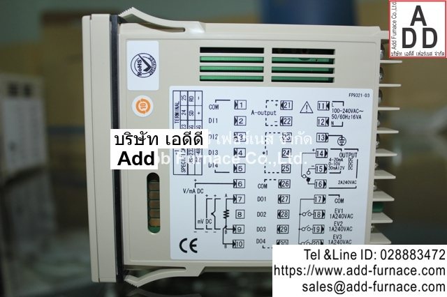 FP93 SHIMADEN, PROG CONTROLLER - Thailand agent