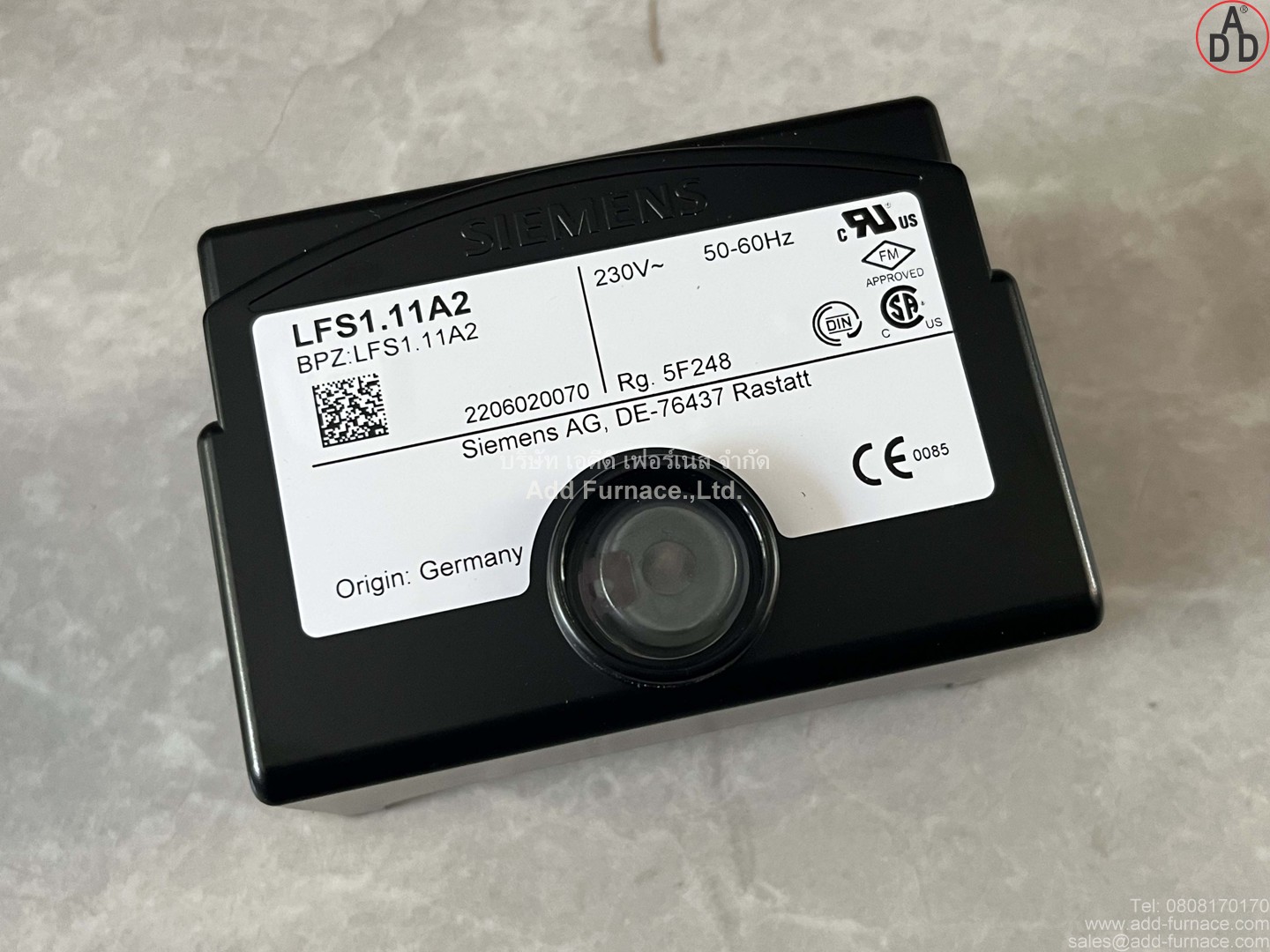 LFS1.11A2 | Flame safeguard - บริษัท เอดีดี เฟอร์เนส จำกัด