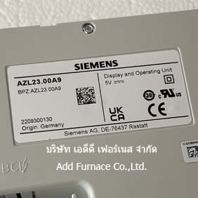 Siemens AZL23.00A9 - บริษัท เอดีดี เฟอร์เนส จำกัด