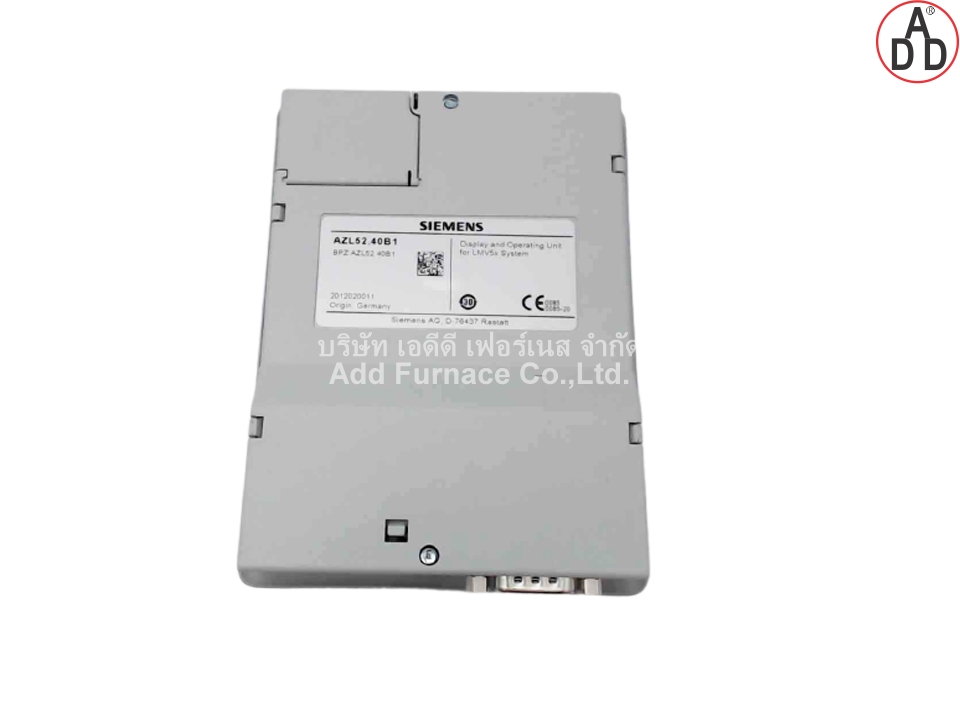 Siemens AZL52.40B1 - บริษัท เอดีดี เฟอร์เนส จำกัด