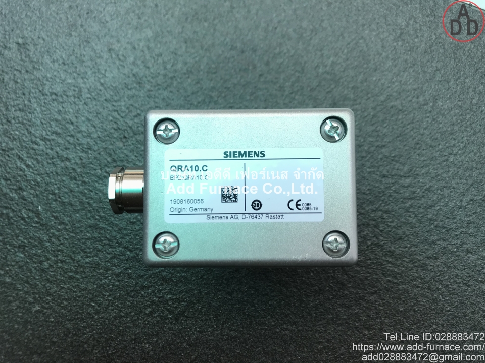 Siemens QRA10.C | SIEMENS UV Sensor - บริษัท เอดีดี เฟอร์เนส จำกัด